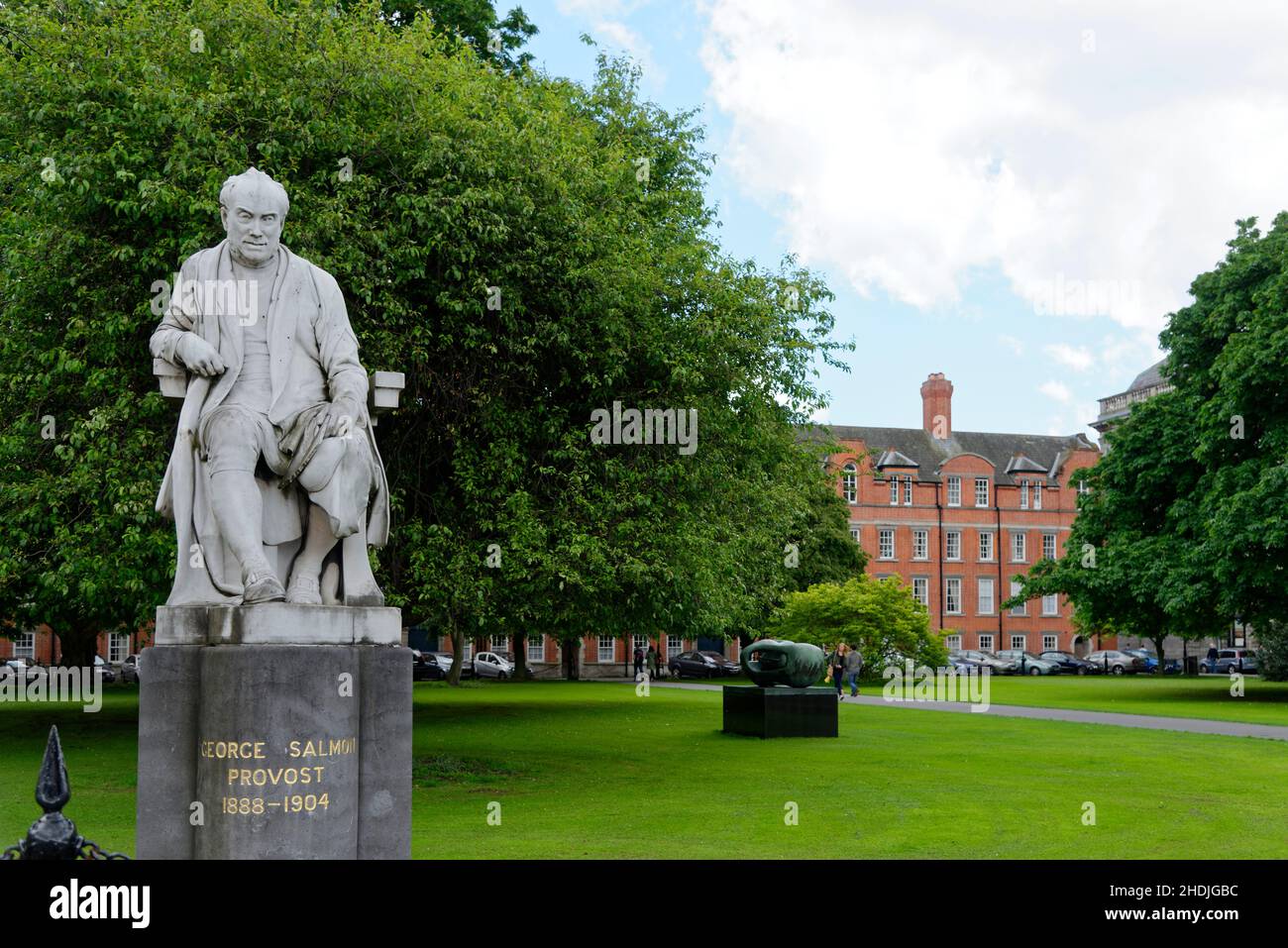 trinity college, george salmon Stock Photo - Alamy