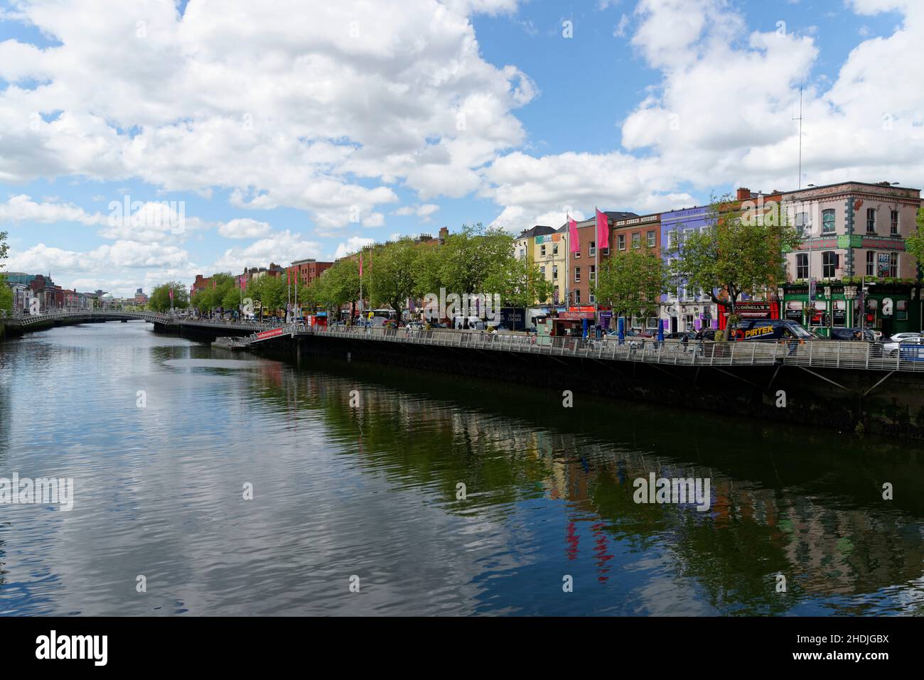 dublin, river liffey, dublins Stock Photo - Alamy