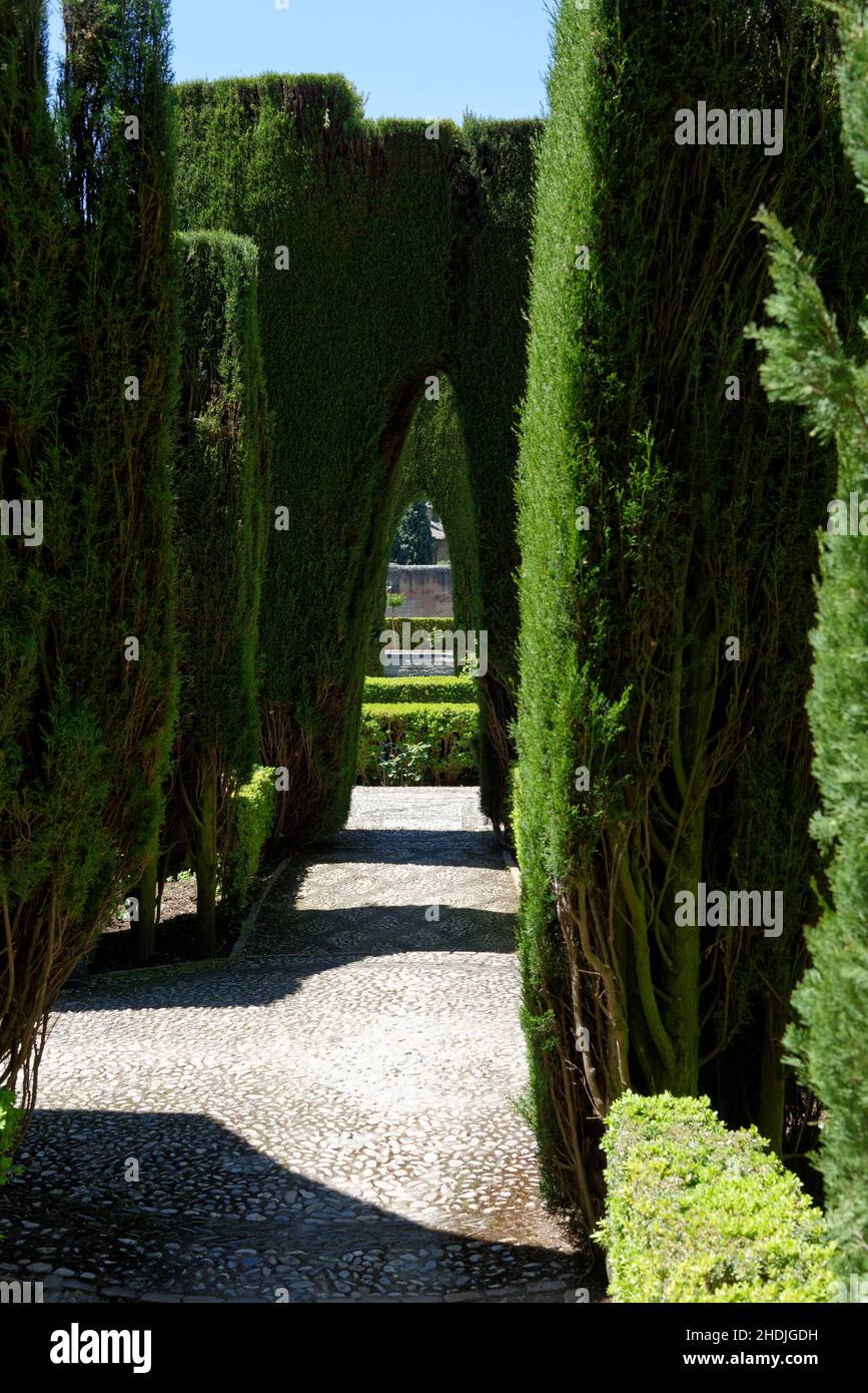 park, alhambra, parks, alhambras Stock Photo - Alamy