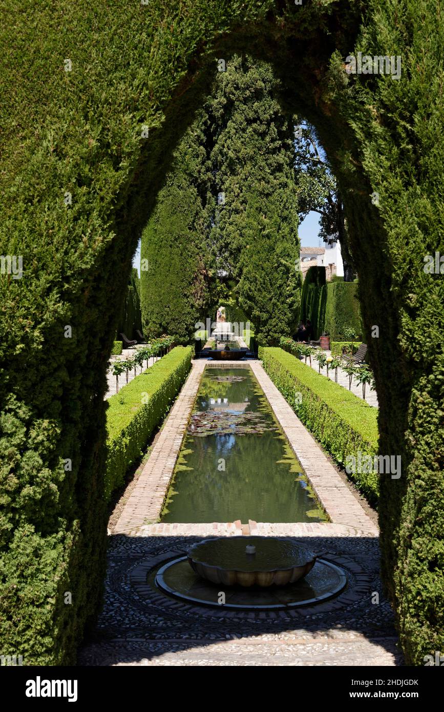 park, alhambra, parks, alhambras Stock Photo - Alamy