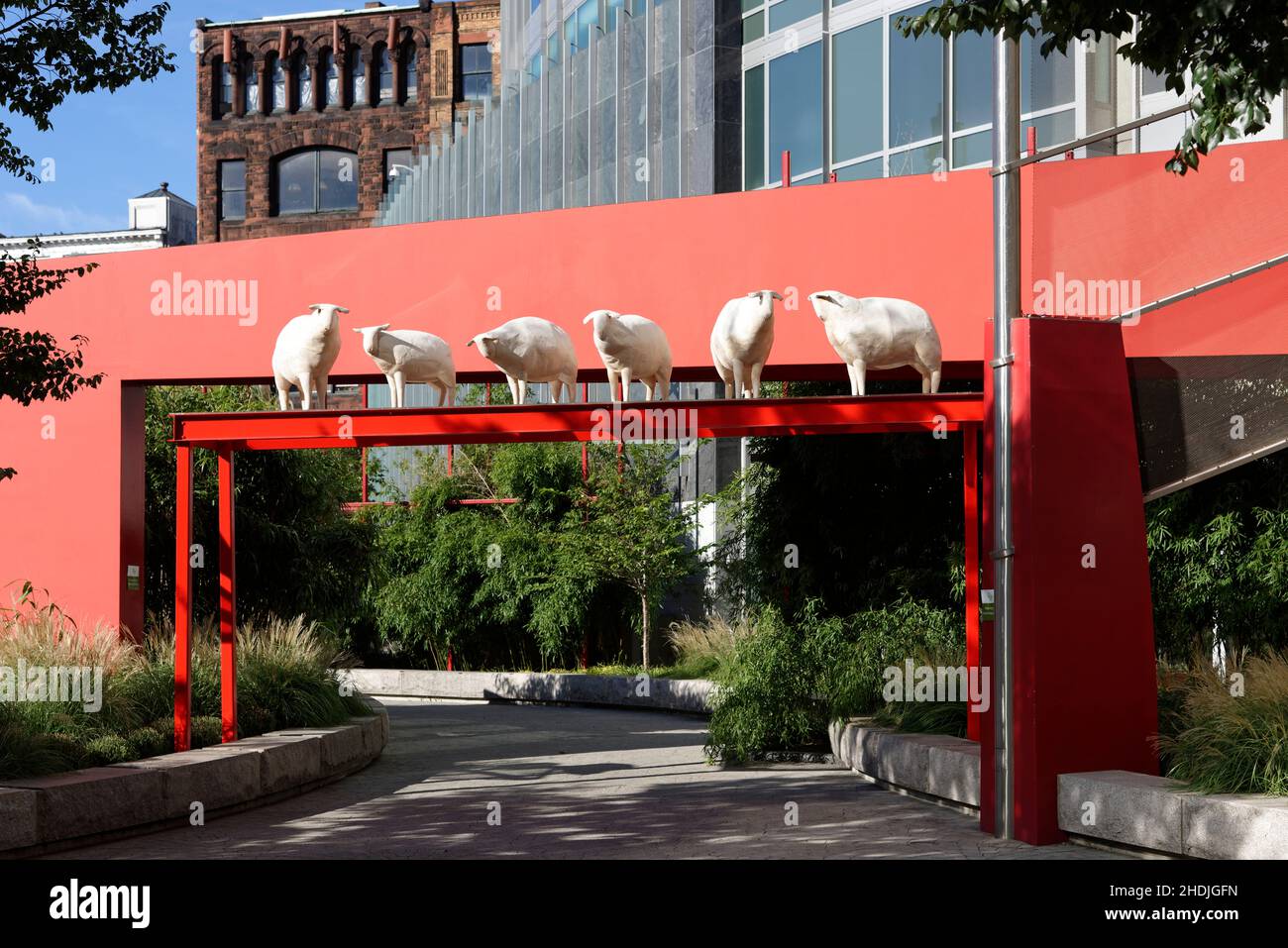 chinatown, boston, chinatown park, chinatowns, bostons Stock Photo - Alamy