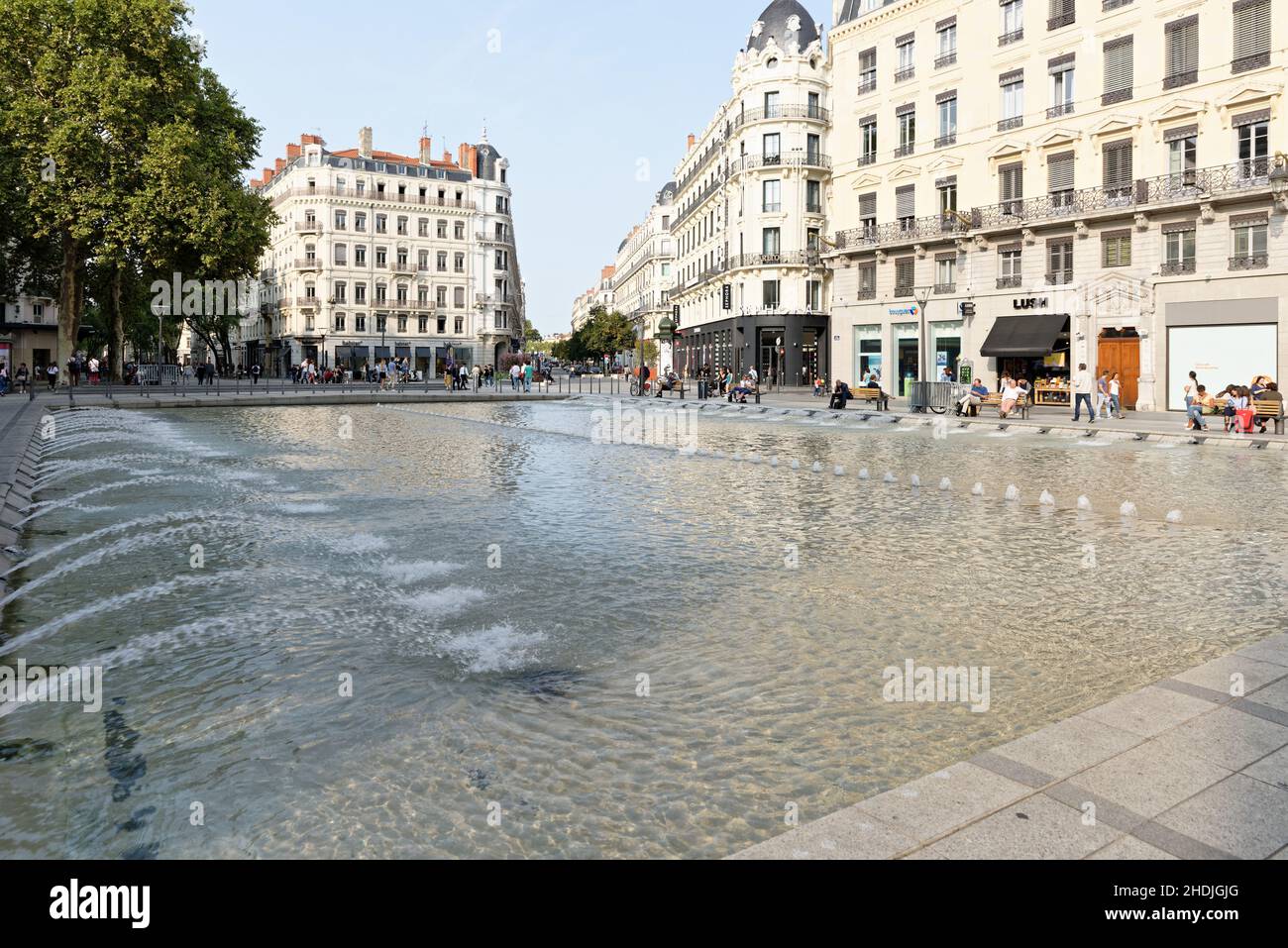 lyon, place de la république Stock Photo - Alamy