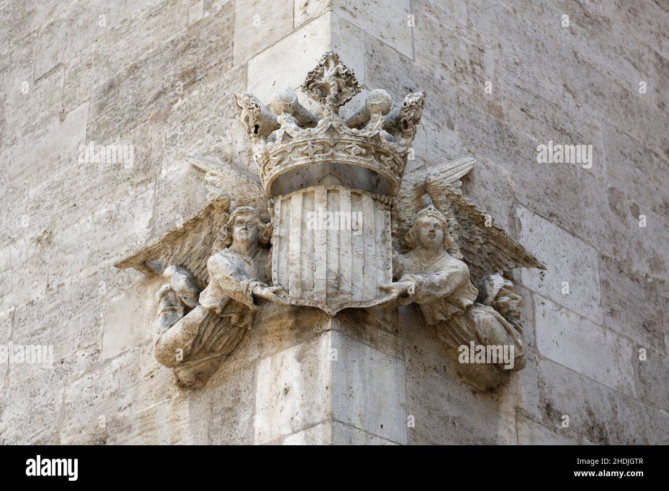 coat of arms, valencia, valencias Stock Photo - Alamy