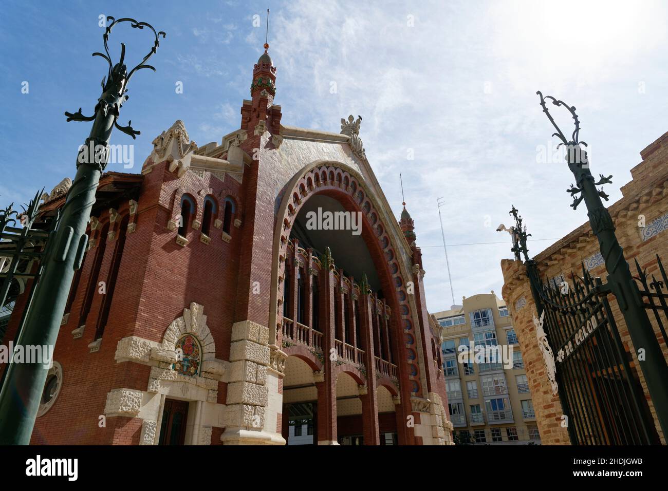 Valencia art nouveau buildings hi-res stock photography and images - Alamy
