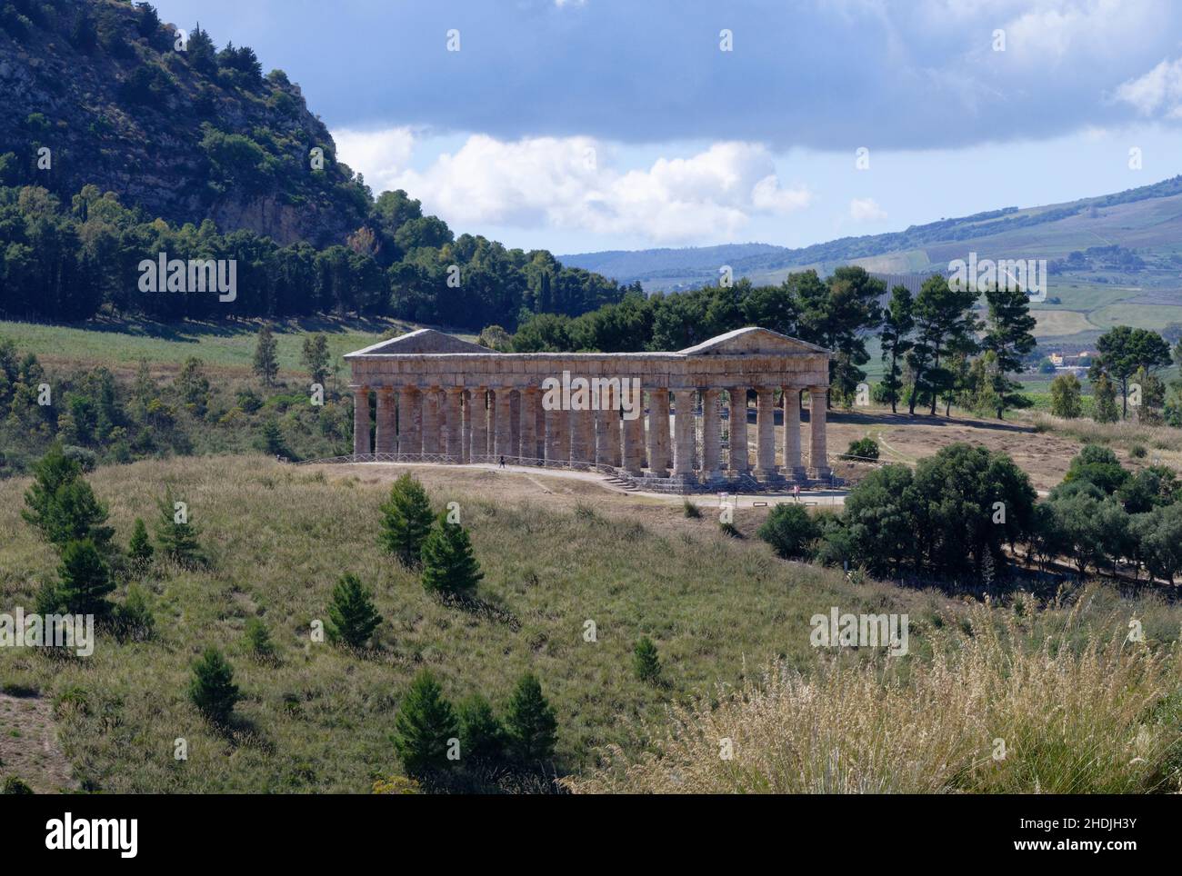 greek temple, segesta, greek temples Stock Photo - Alamy