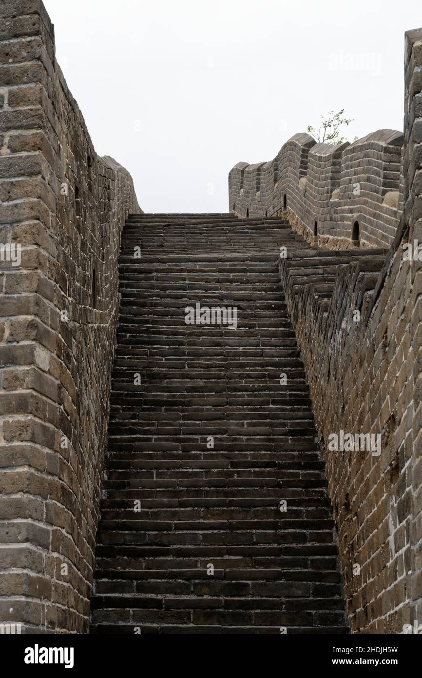 staircase, great wall of china, staircases, stairs, great wall of ...