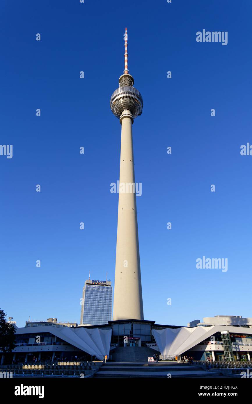 berlin, television tower, television towers Stock Photo - Alamy