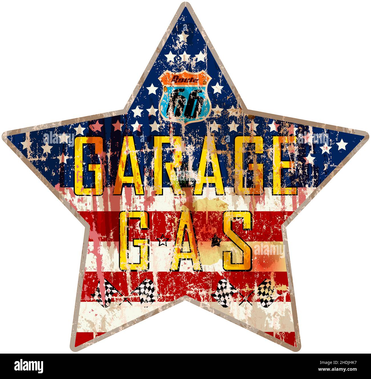 Star gas Cut Out Stock Images & Pictures - Alamy