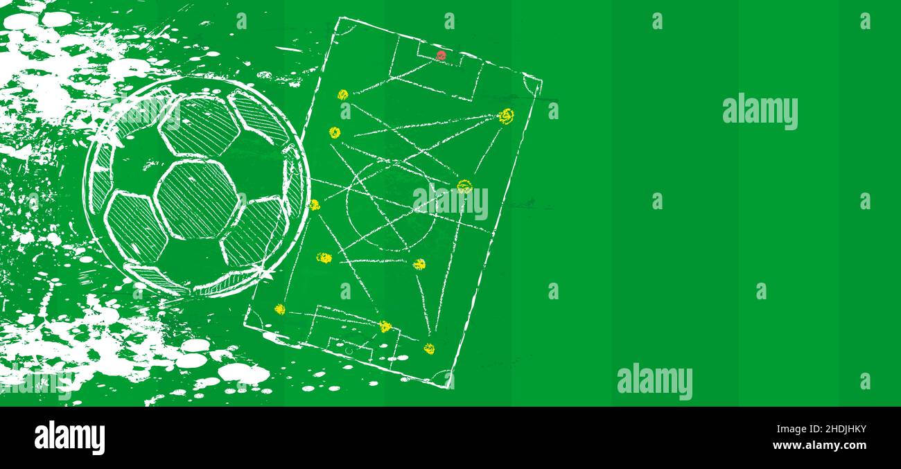 soccer field, computer graphics, football fields Stock Photo - Alamy