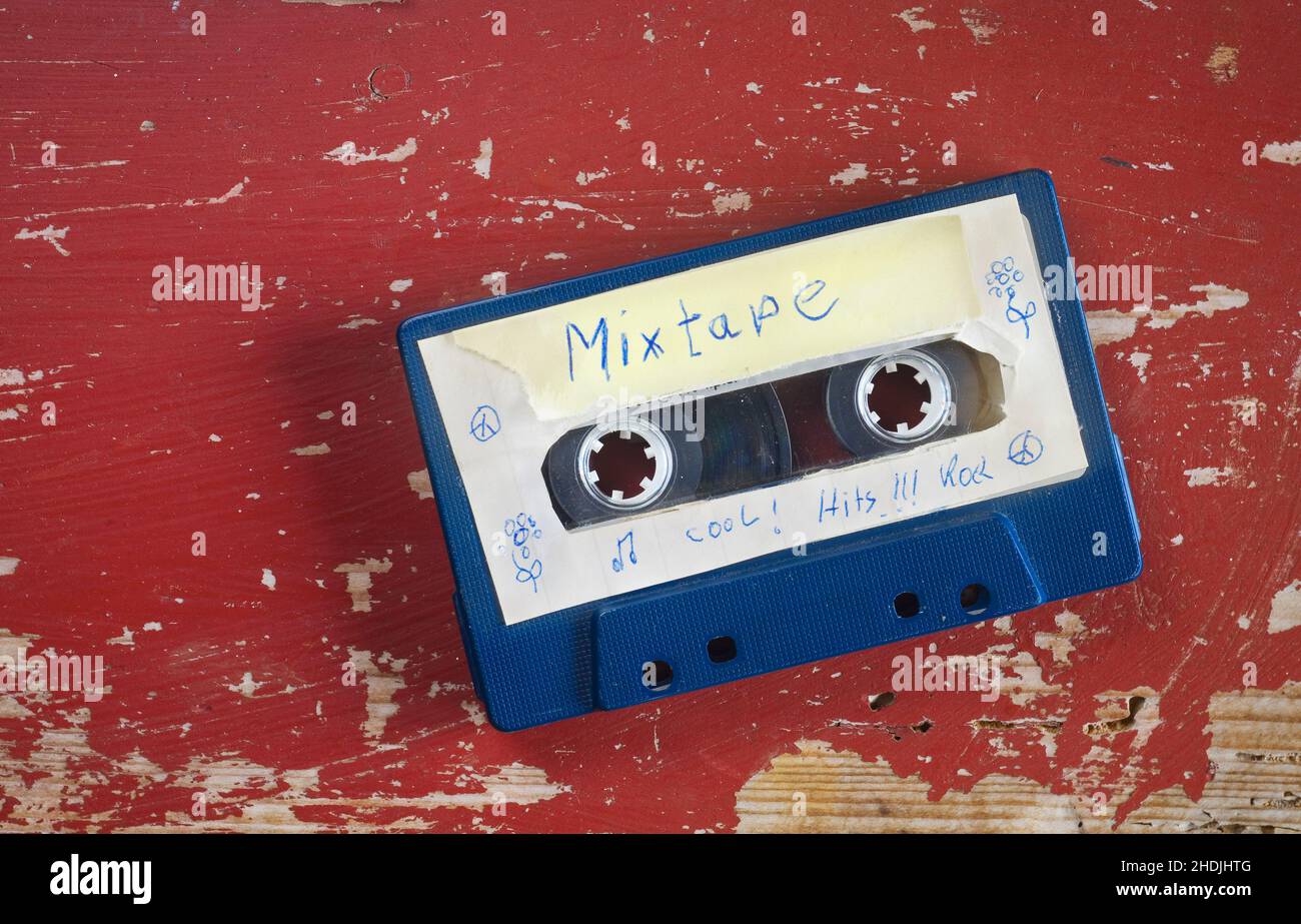 tape, music cassette, mixtape, cassette, tapes, music cassettes Stock ...