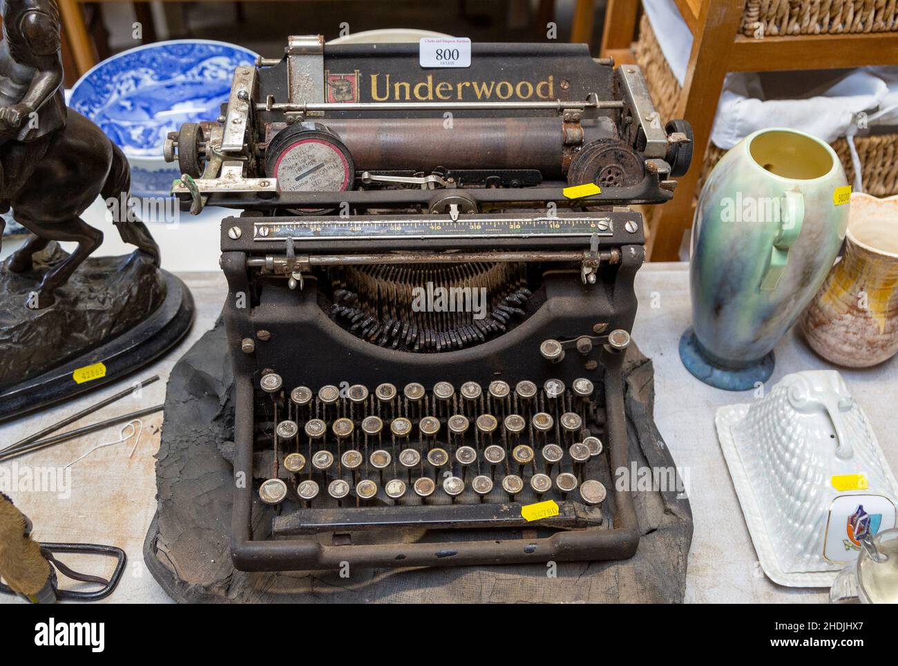 Underwood Typewriter High Resolution Stock Photography and Images - Alamy