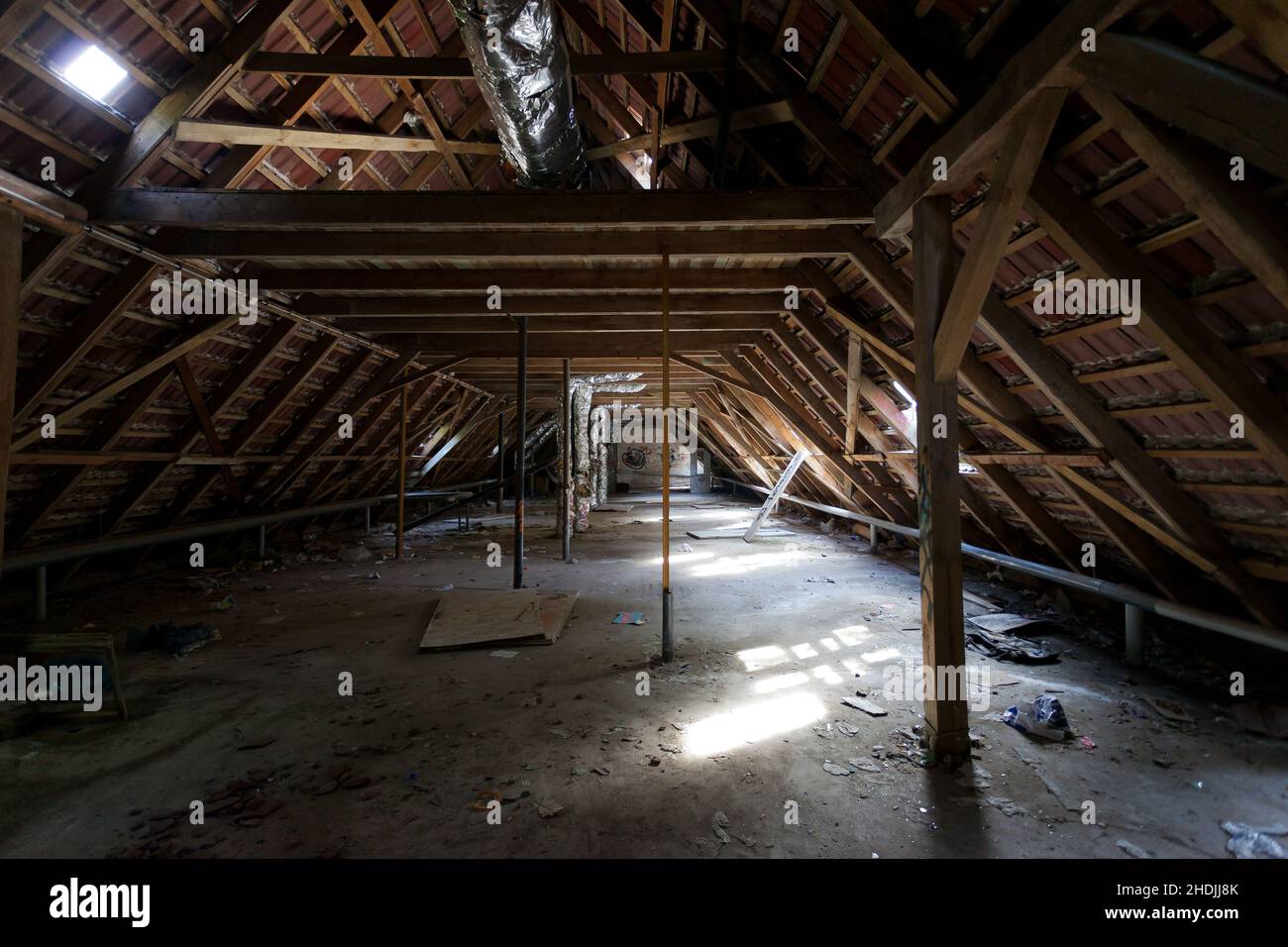 attic, attics, roof top Stock Photo - Alamy