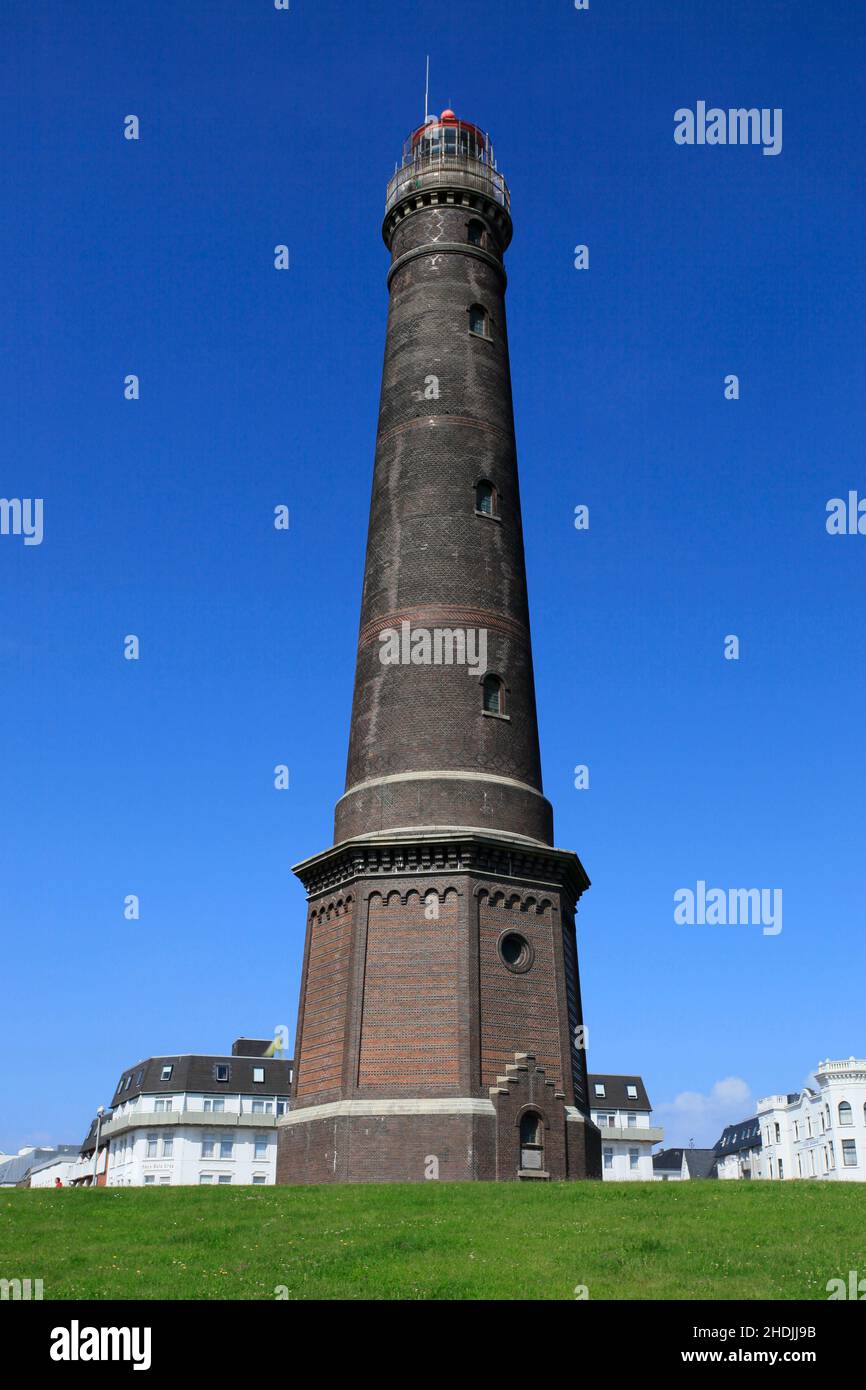 New lighthouse of borkum hi-res stock photography and images - Alamy