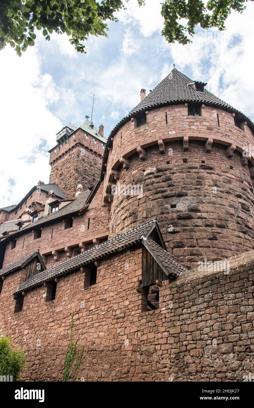 steeple, stone wall, fortress, steeples, tower, stone walls Stock Photo ...