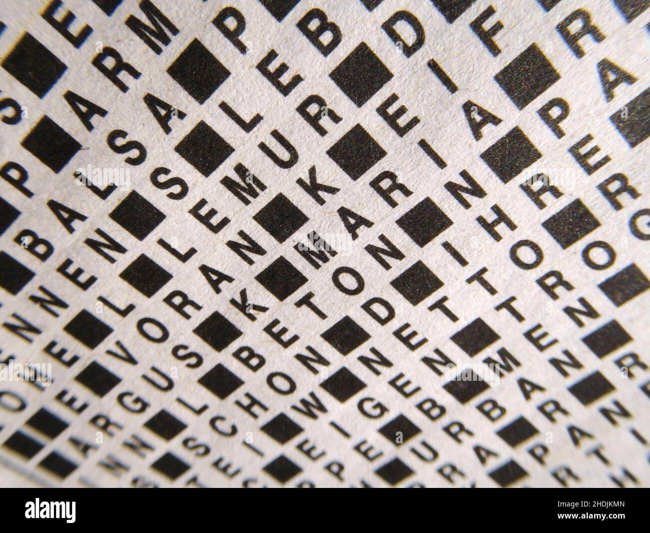 Riddles close hi-res stock photography and images - Alamy