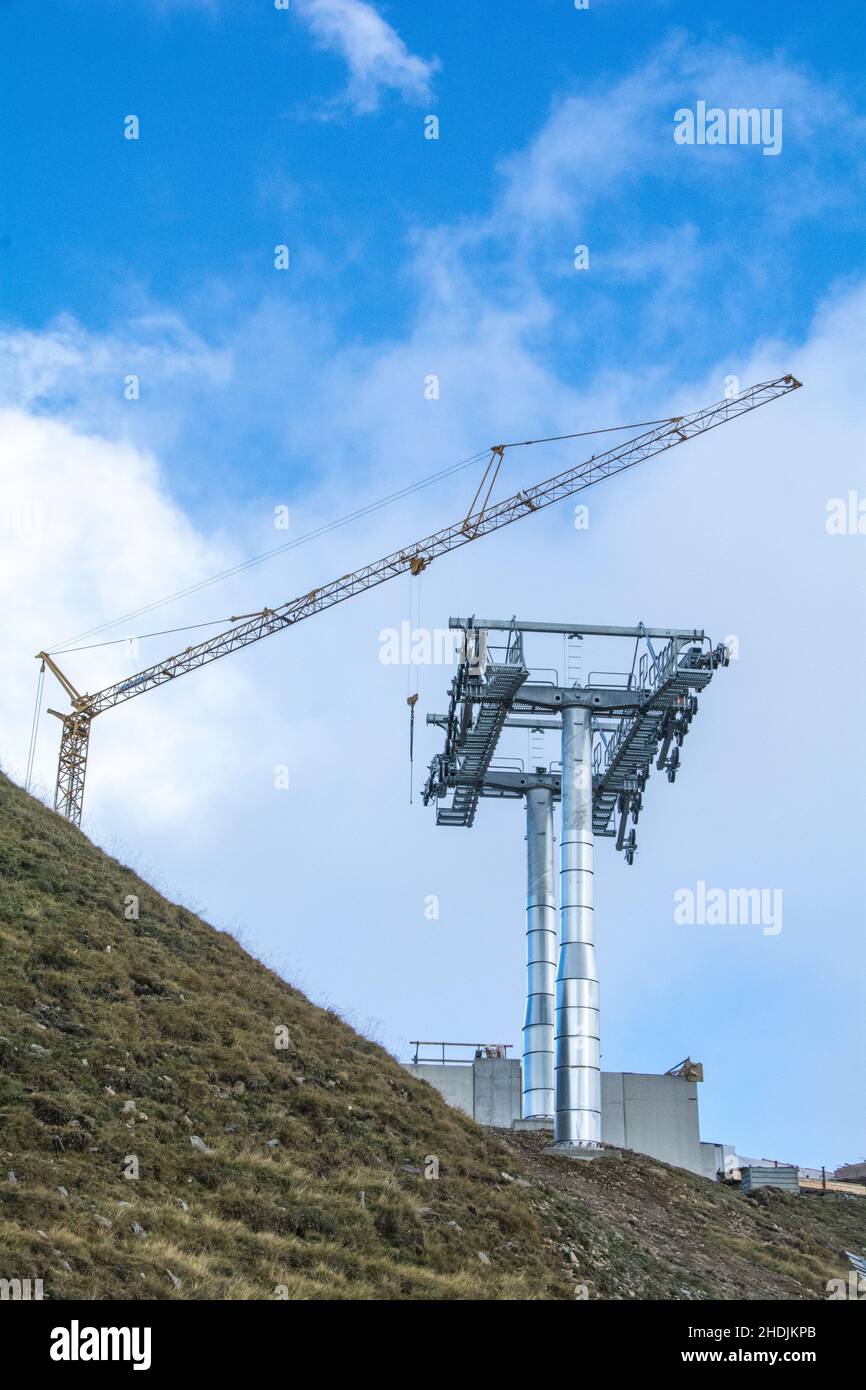construction site, ski lift, construction sites, site, sites, ski lifts ...