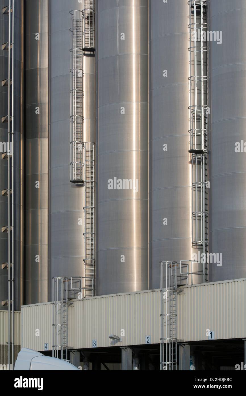 storage tank, silo, storage tanks, silos Stock Photo - Alamy