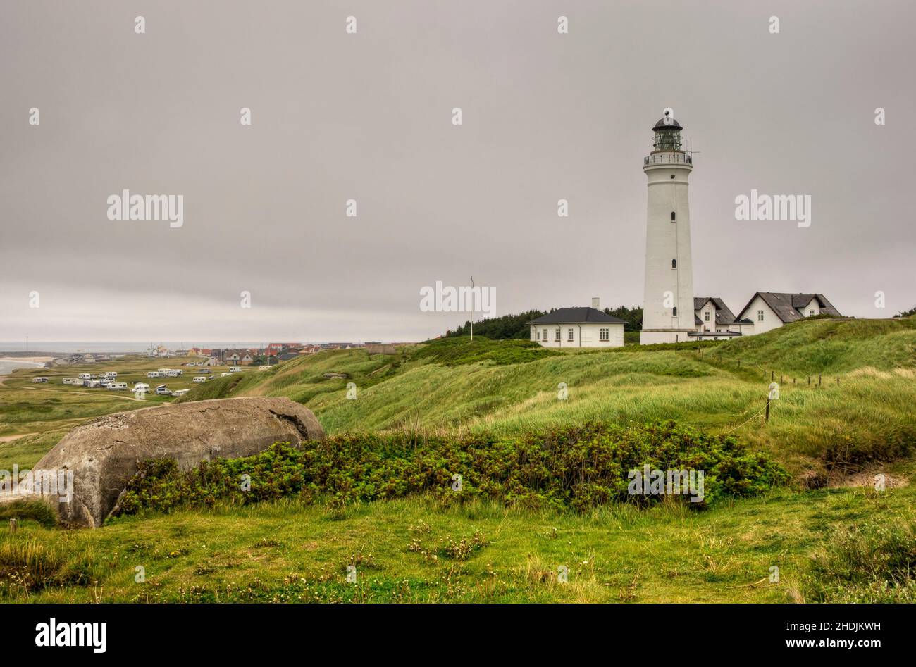 lighthouse, denmark, hirtshals, lighthouses, denmarks Stock Photo - Alamy