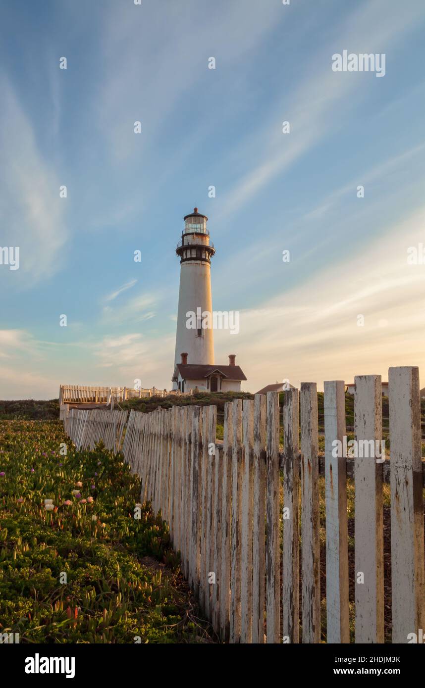 Pigeon Point Lighthouse at Pigeon Point Light Station State Historic ...