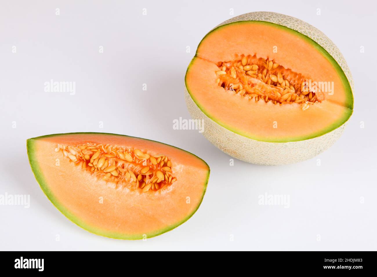 muskmelon, cantaloupe melon, muskmelons, cantaloupe-melons Stock Photo ...