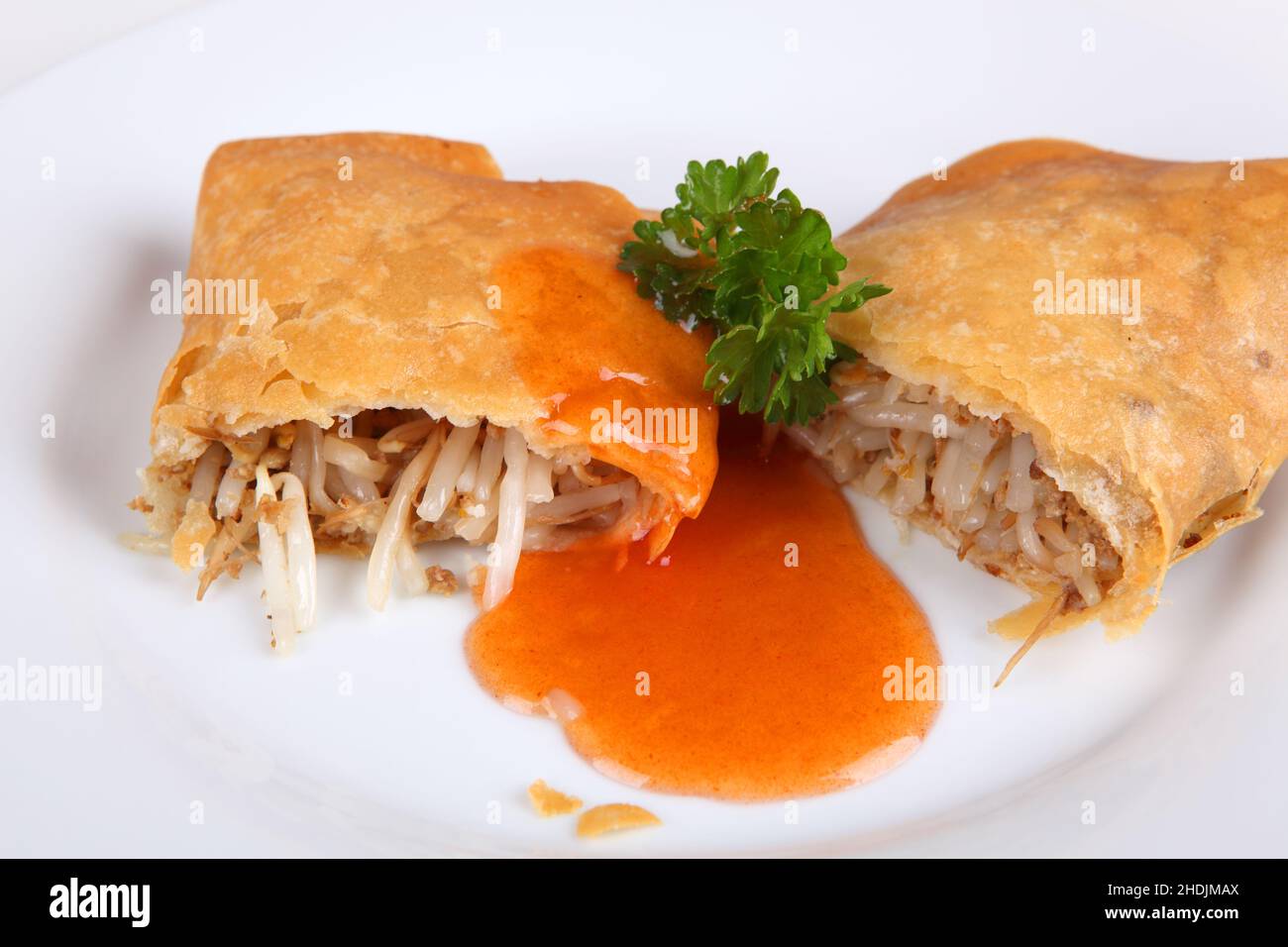 dip, spring roll, dips, spring rolls Stock Photo - Alamy