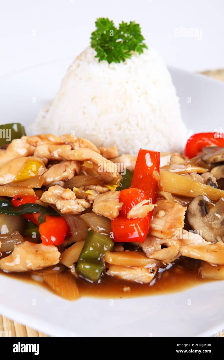 Cuisine chinese fast food hi-res stock photography and images - Alamy