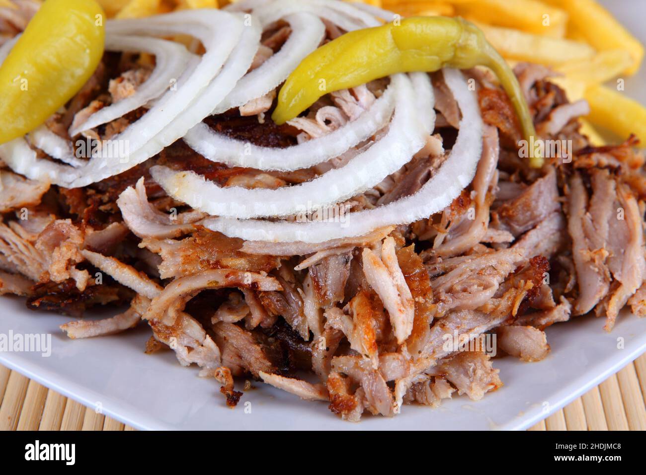 Savory greek gyros hi-res stock photography and images - Alamy