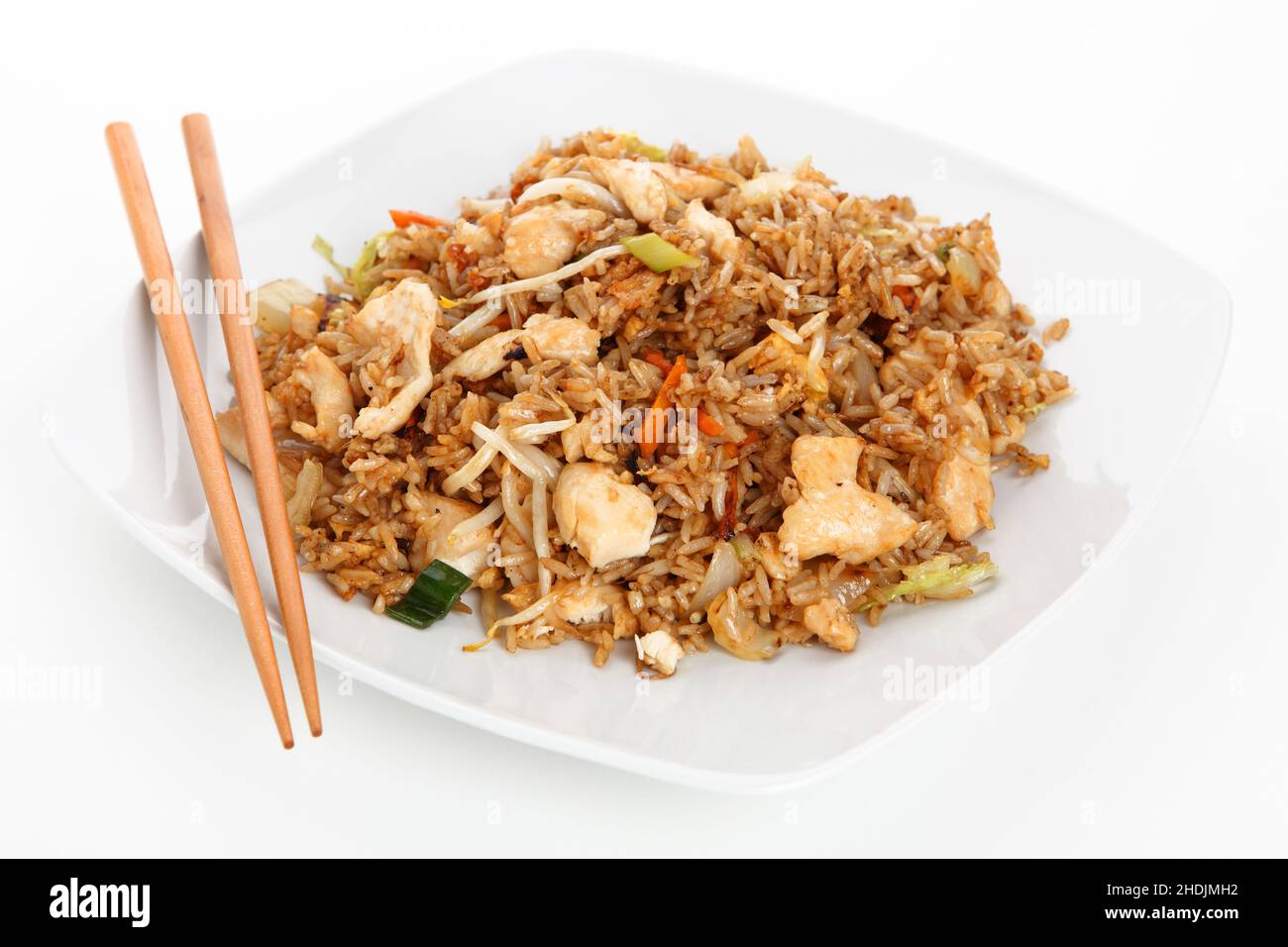 rice pan, chicken rice pan, rice pans Stock Photo - Alamy