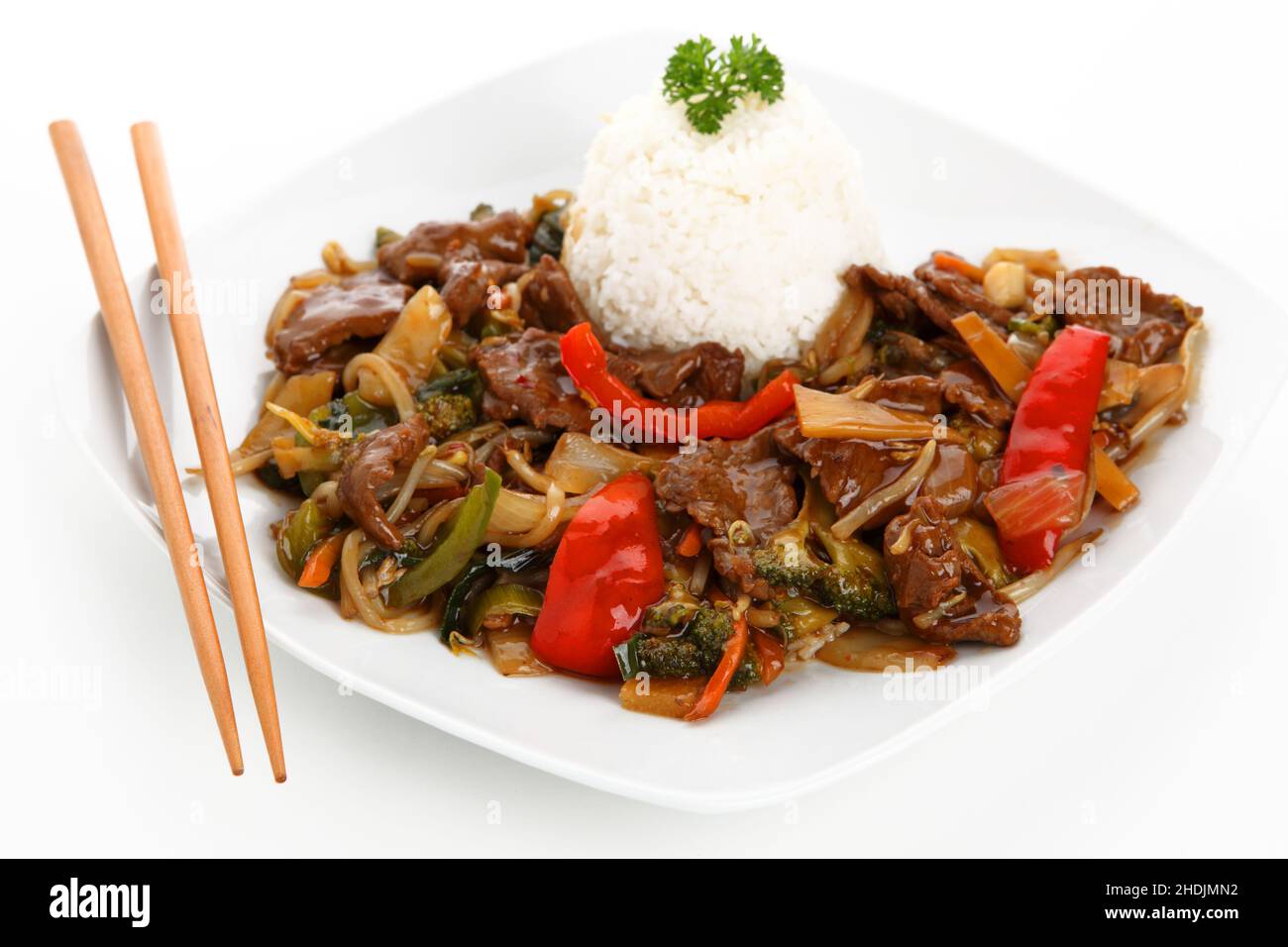 Chop suey rice hi-res stock photography and images - Alamy
