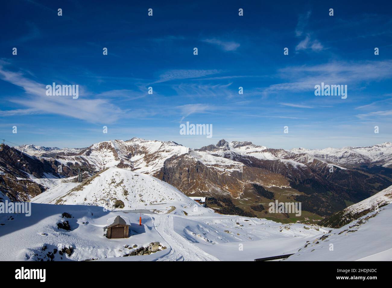 mountain panorama, hintertux, tux alps, mountain panoramas, mountains ...