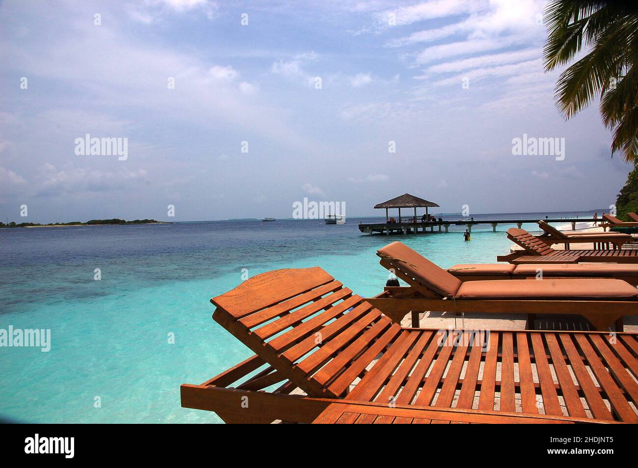 deck chair, lying down, beach lounger, deck chairs, lying, beach ...
