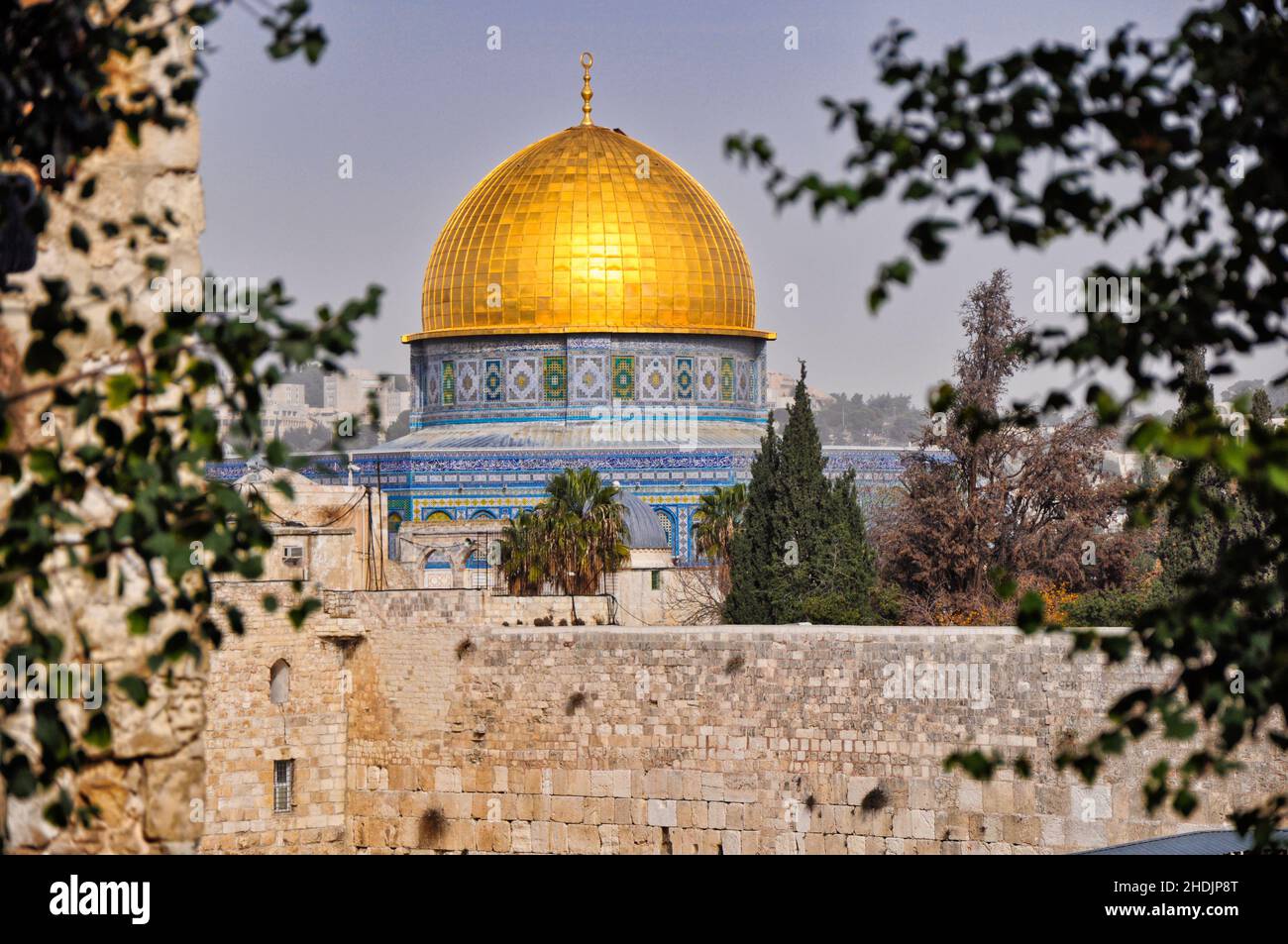 dome of the rock, jerusalem, dome of the rocks, jerusalems Stock Photo ...
