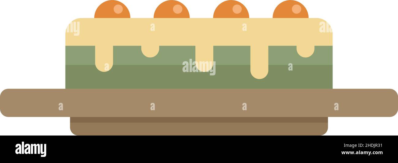 Molecular cuisine delicacy icon. Flat illustration of Molecular cuisine ...