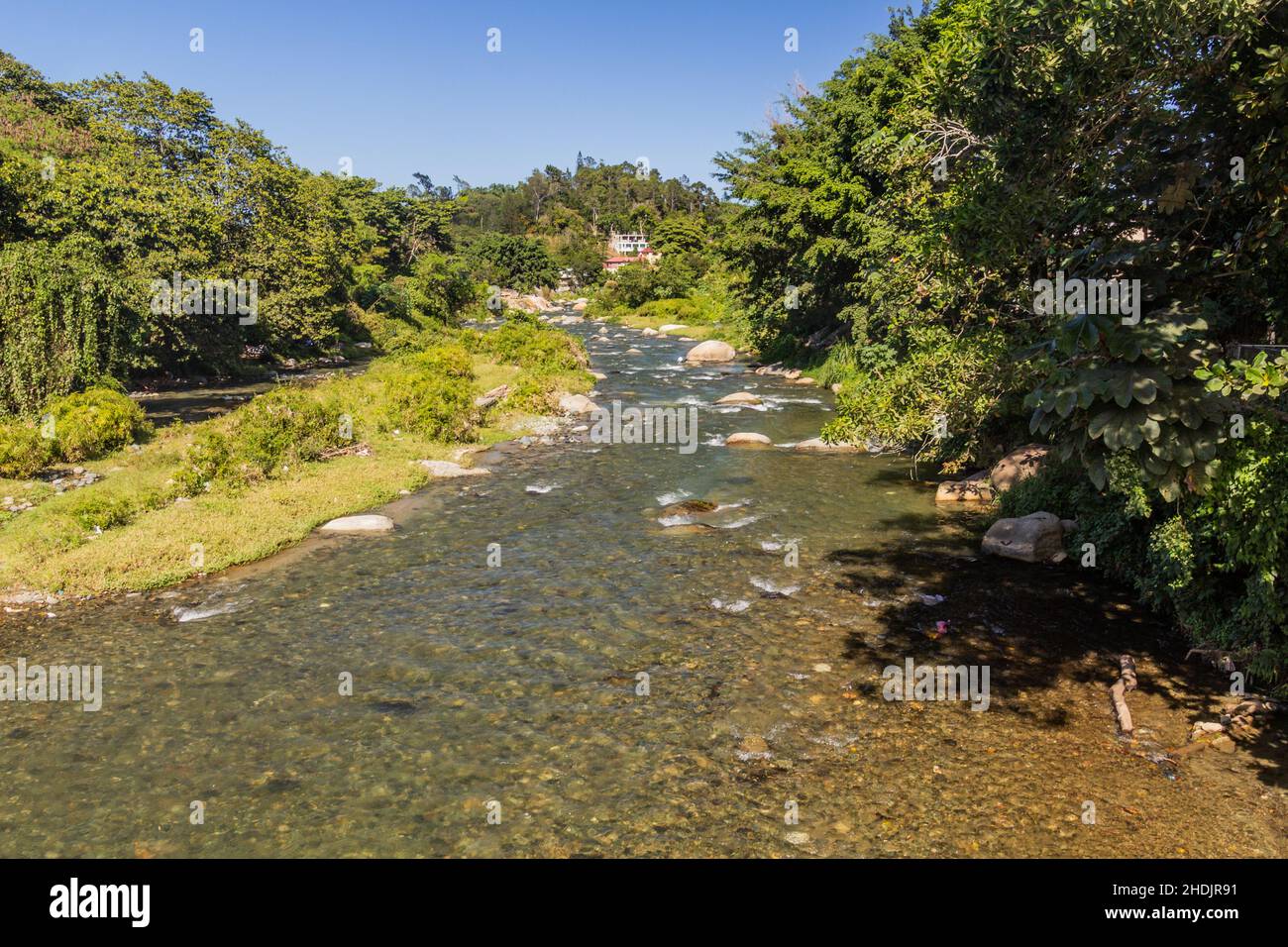 Yaque del Norte river in Jarabacoa, Dominican Republic Stock Photo - Alamy