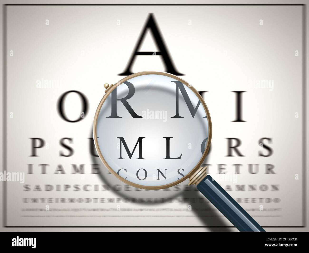magnifying glass, magnification, eye test, eye exam, magnified, eye ...