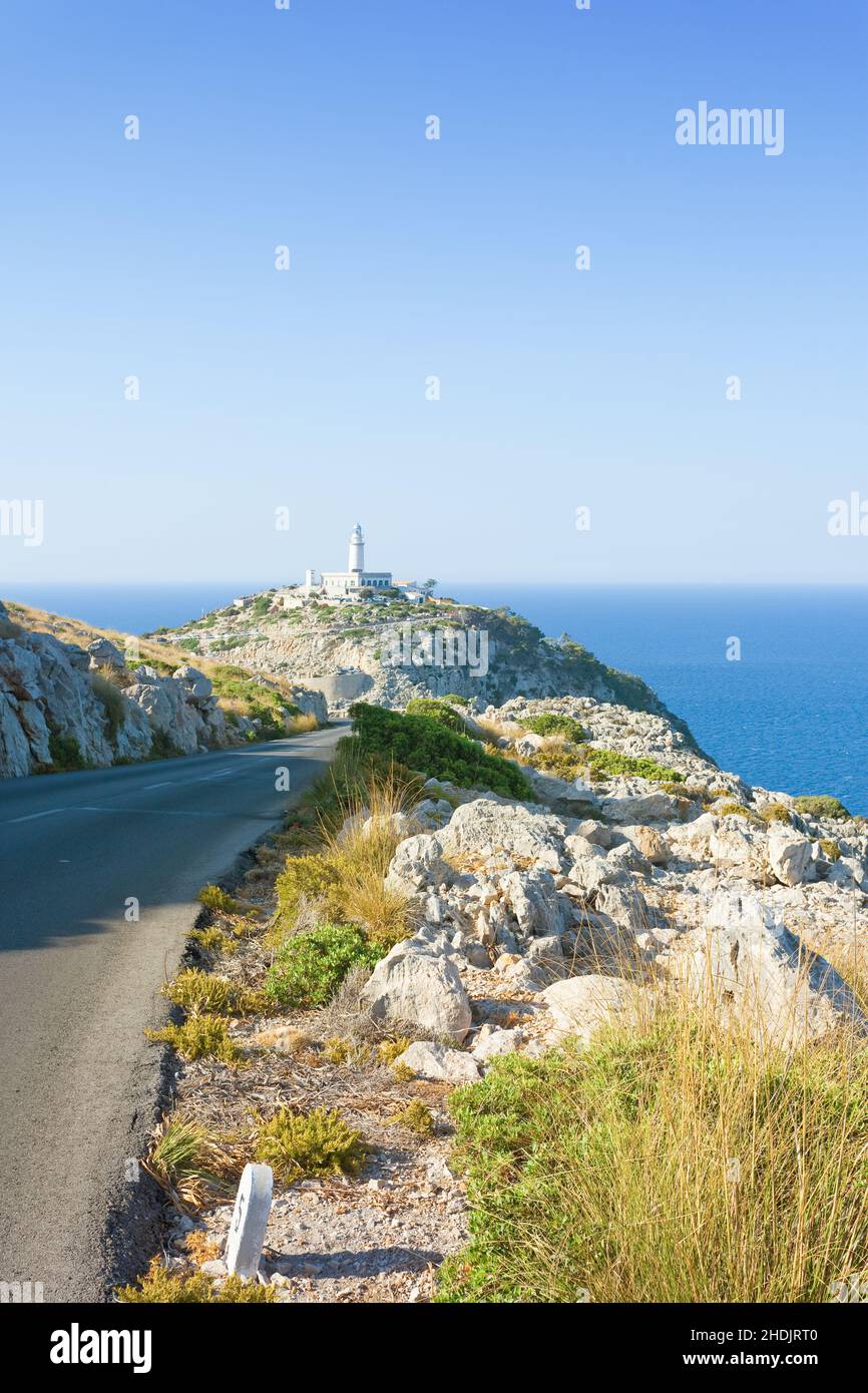 lighthouse, cap de formentor, lighthouses, cap de formentors Stock ...