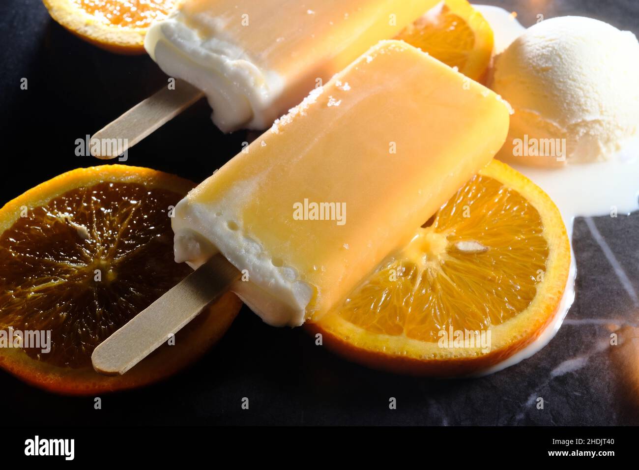 Melting ice pops hi-res stock photography and images - Alamy