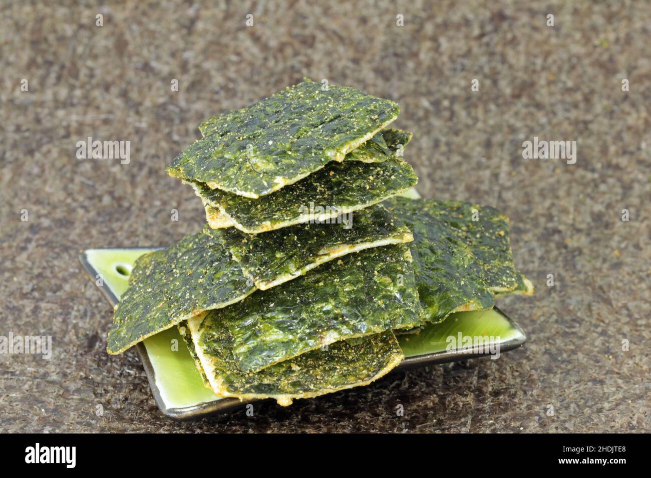 algae, rice crackers, algaes, rice cracker Stock Photo - Alamy