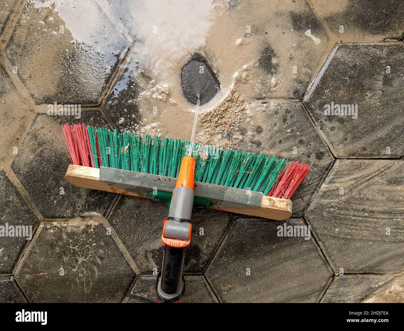 cobblestones, caulk, cobblestone, grout Stock Photo - Alamy