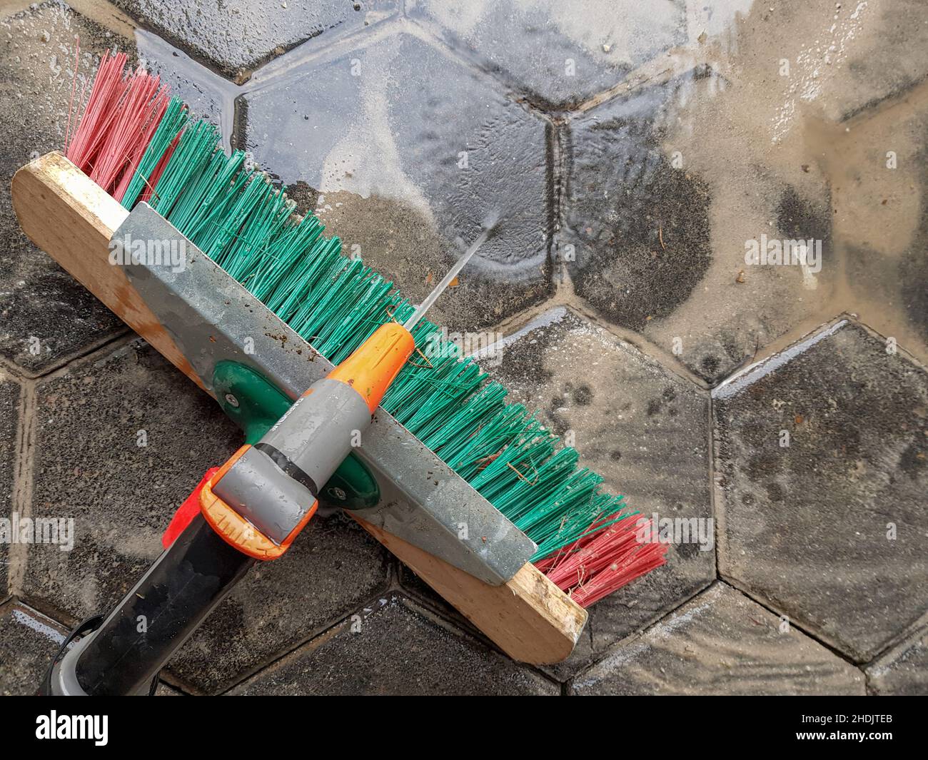 cobblestones, walk, caulk, cobblestone, walks, grout Stock Photo - Alamy