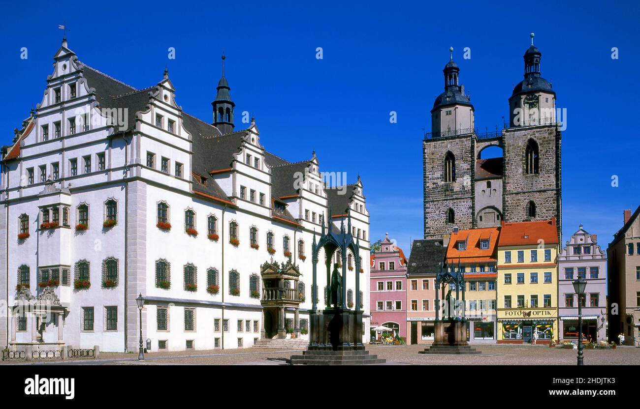martin luther, wittenberg, luther memorial, lutherstadt wittenberg ...