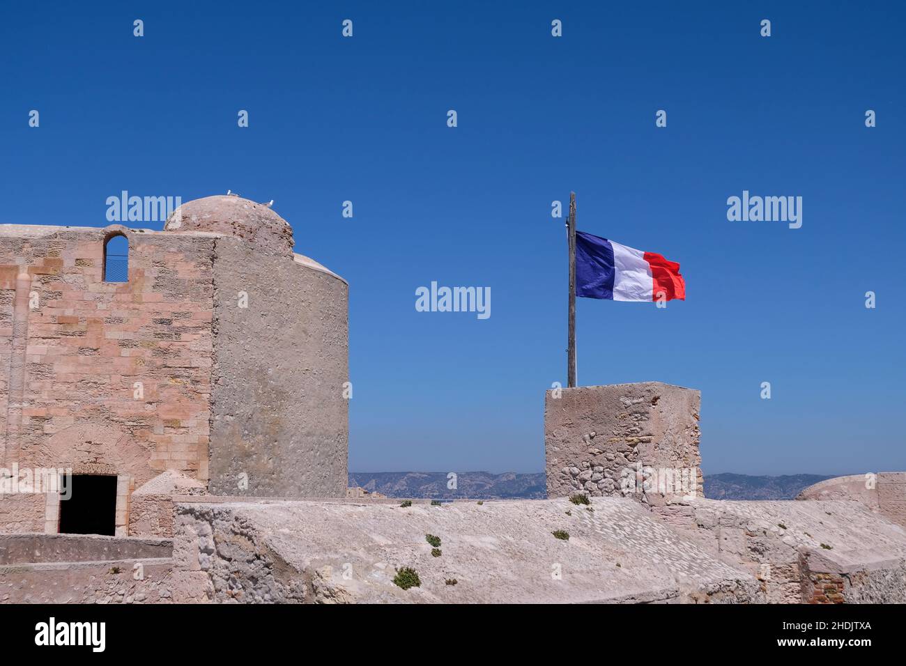 flag, chateau d'if, flags Stock Photo - Alamy