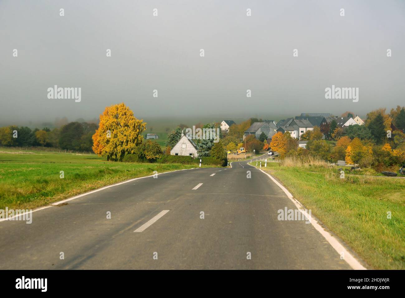 street, city limit sign, thalkleinich, road, roads, streets, city limit ...