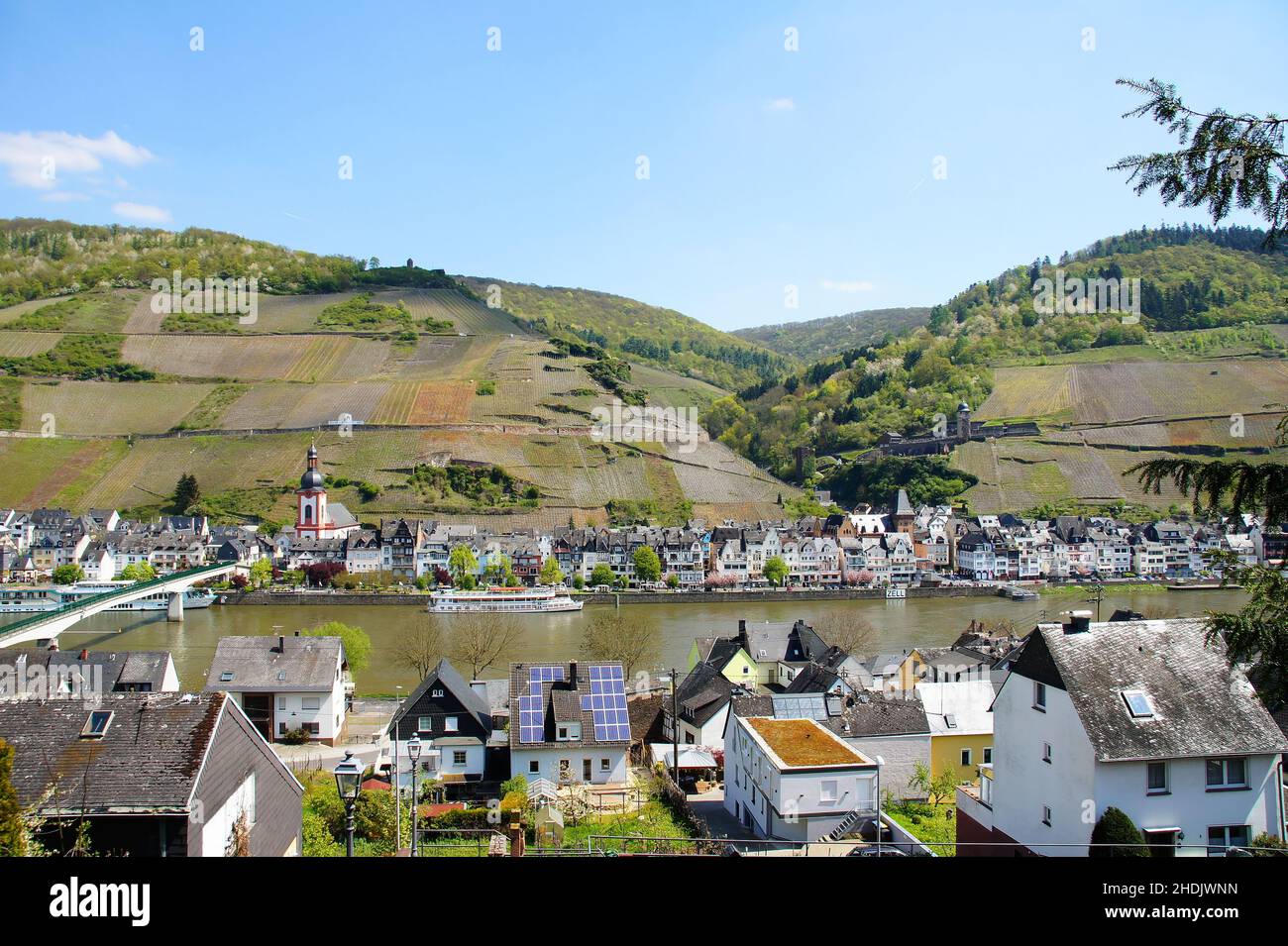 moselle valley, moselle river, zell am see, moselle valleys, moselle ...