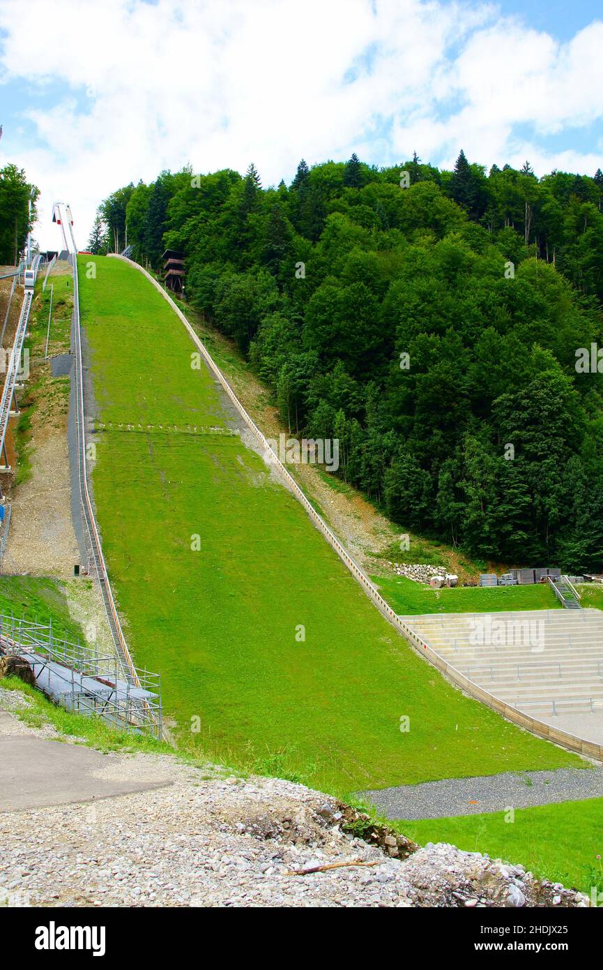 Oberstdorf ski jump hi-res stock photography and images - Alamy