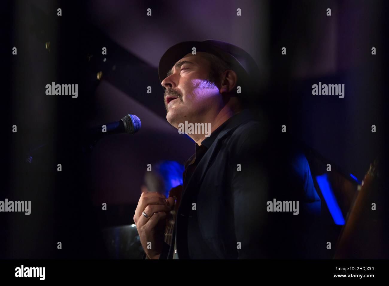 THE HAGUE - Tindersticks singer Stuart A. Staples performing in a ...