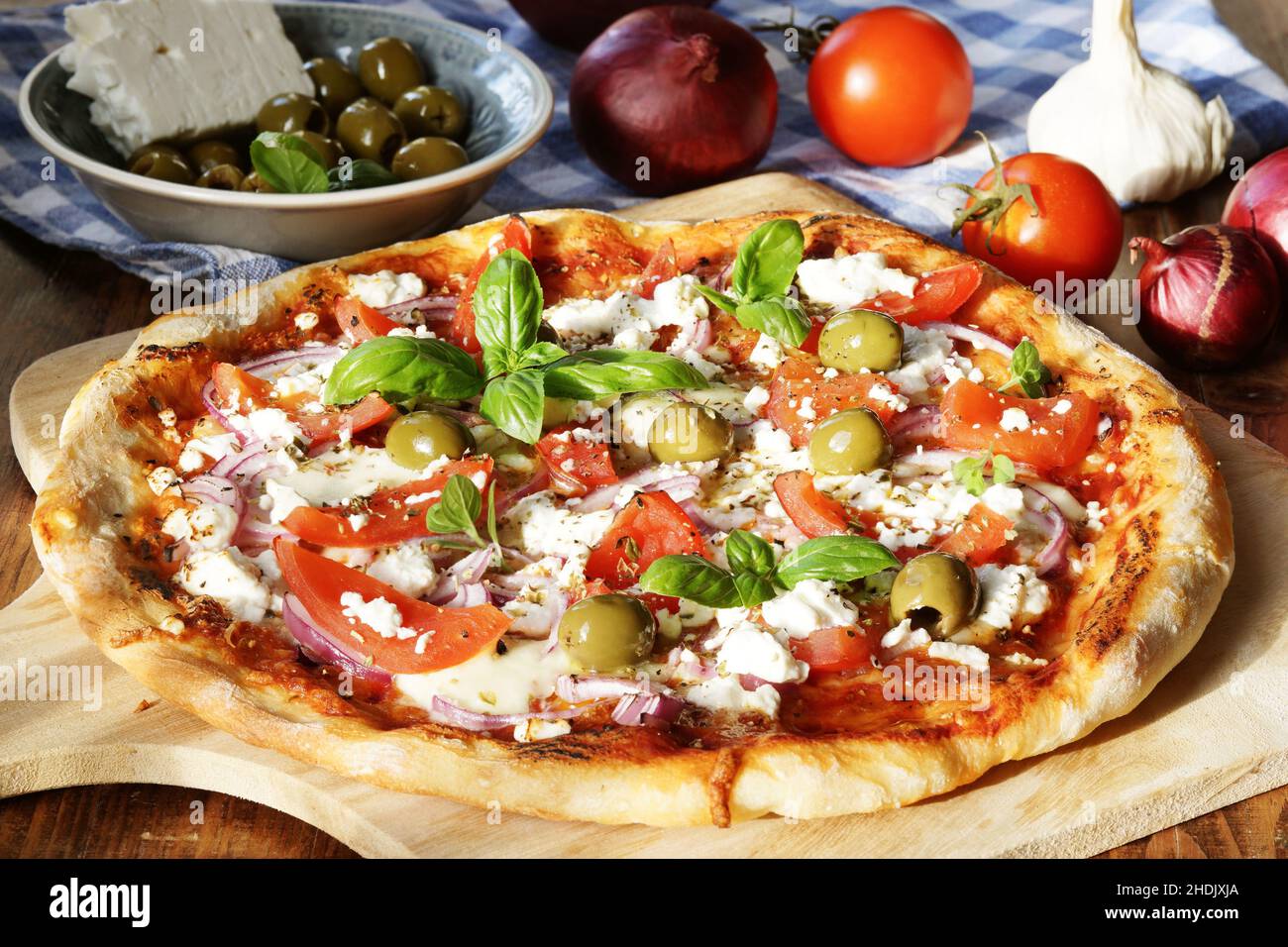 ingredient, pizza, ingredients, pizzas Stock Photo - Alamy