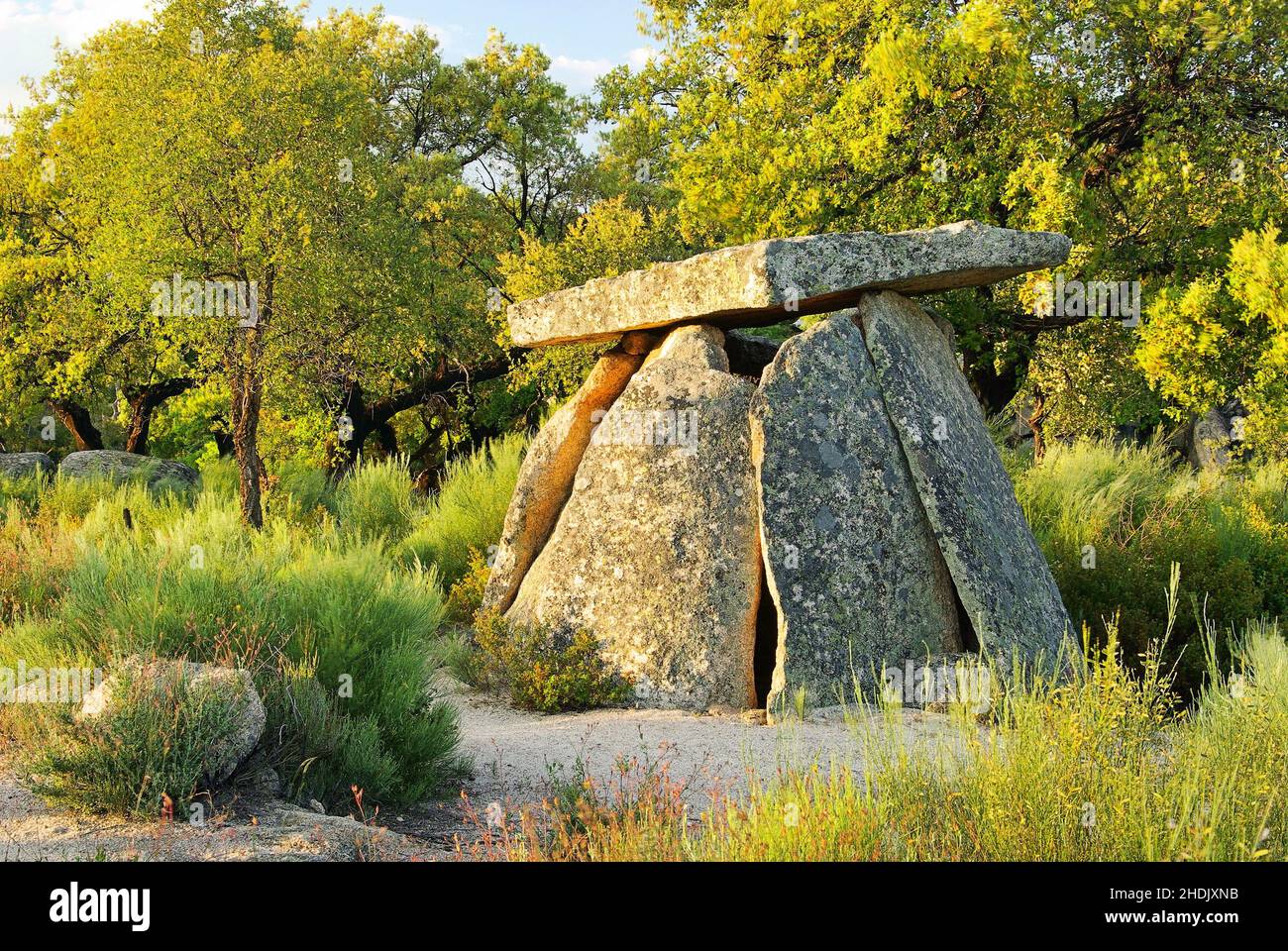 prehistoric era, dolmen, tapias, prehistoric eras, dolmens Stock Photo ...