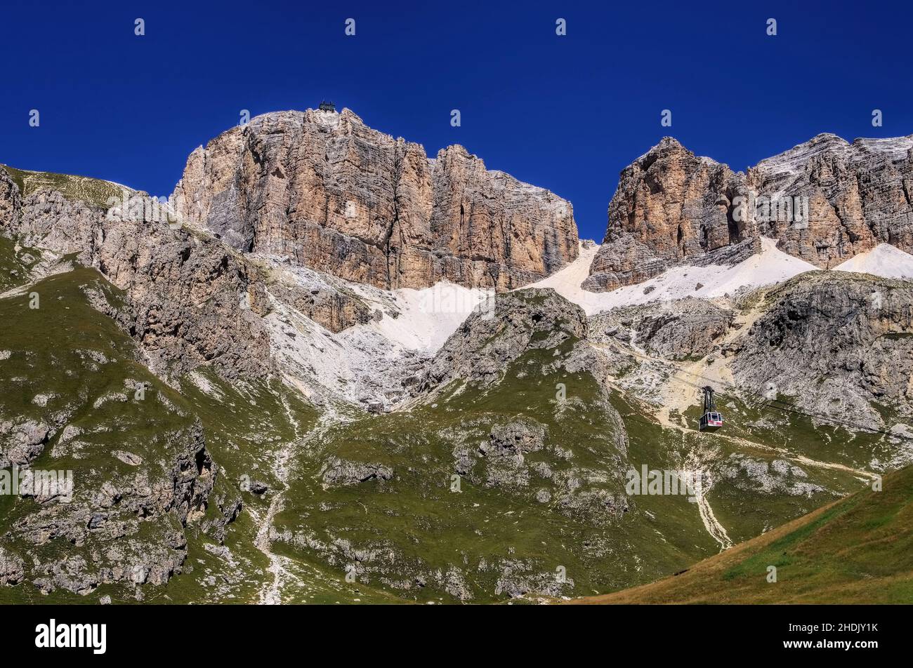 dolomites, sella group, sella groups Stock Photo - Alamy