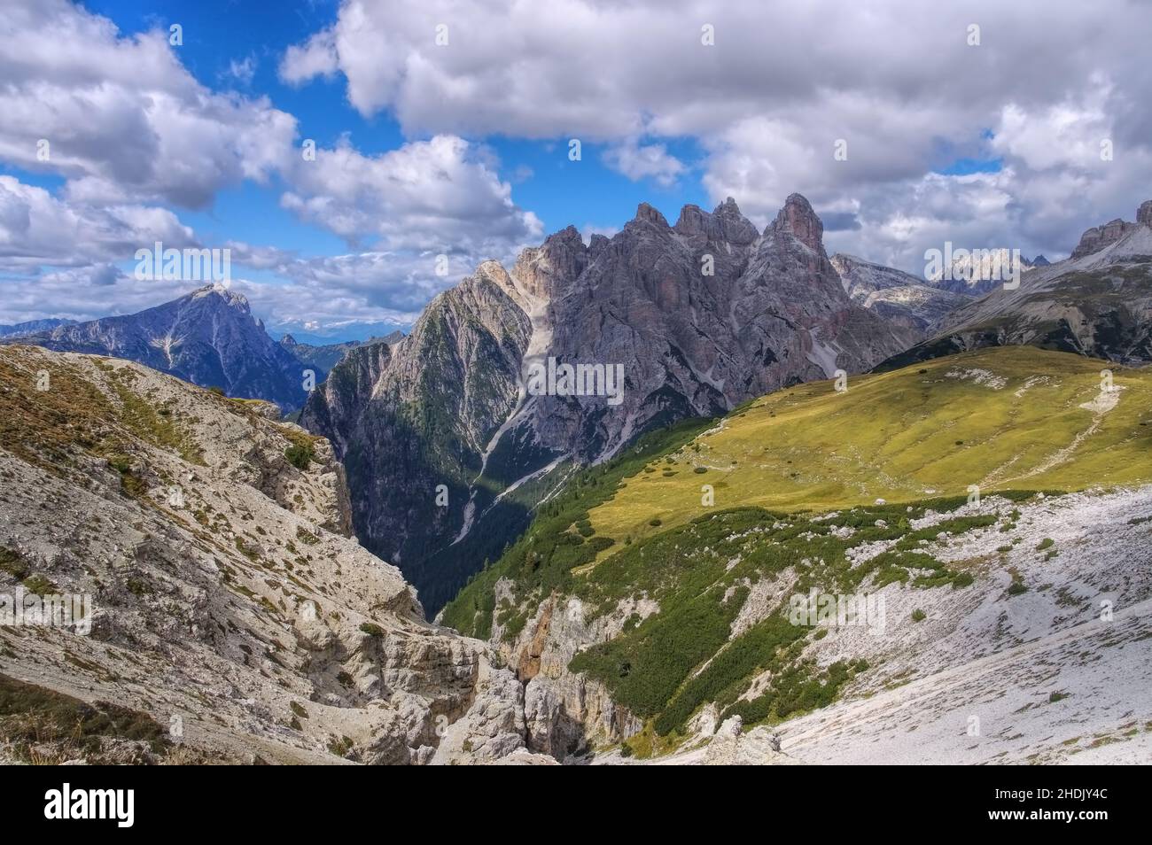 puster valley, sesto dolomites, puster valleys Stock Photo - Alamy